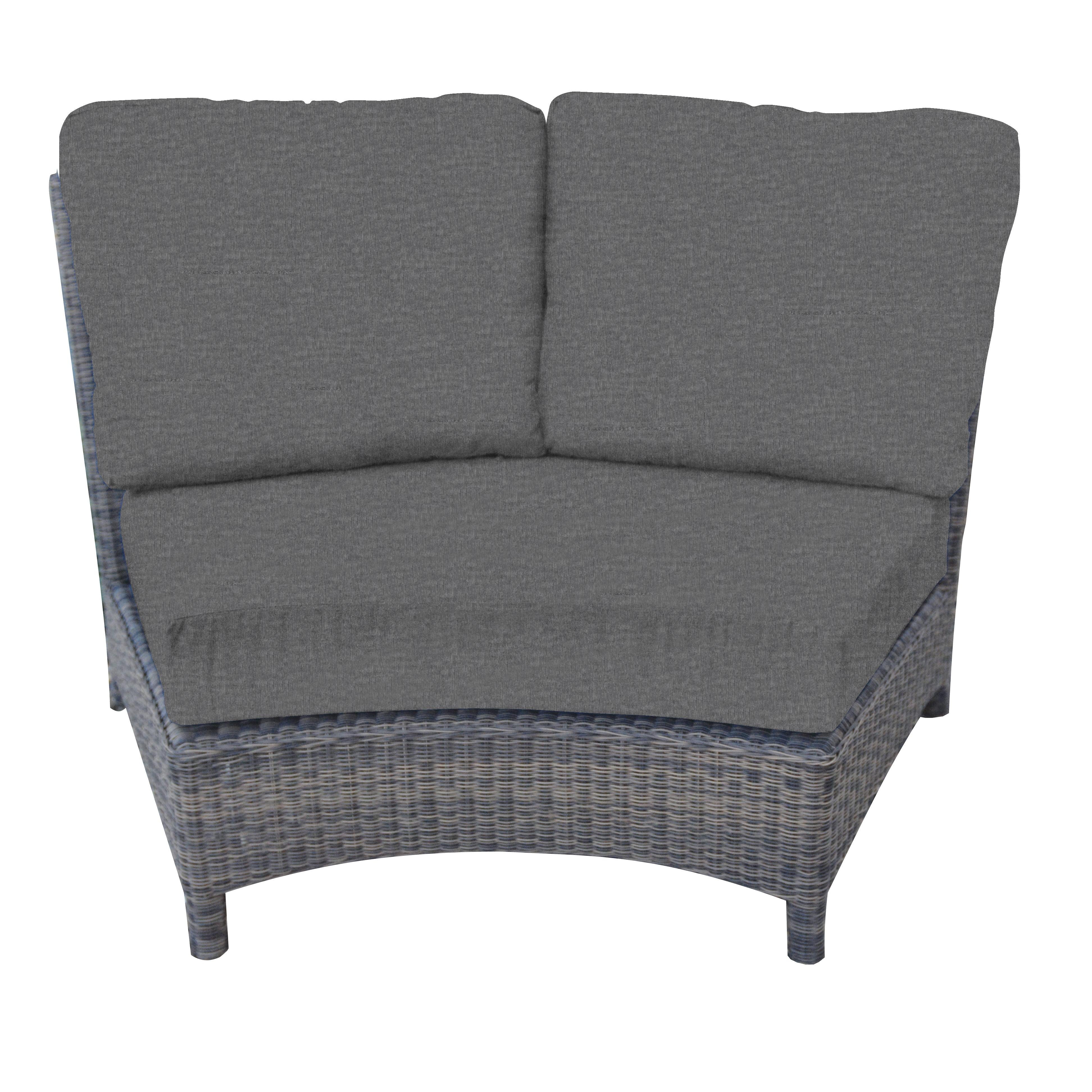 Three Birds Bella Deep Seating Sectional Wedge Chair – Pangaea Patio