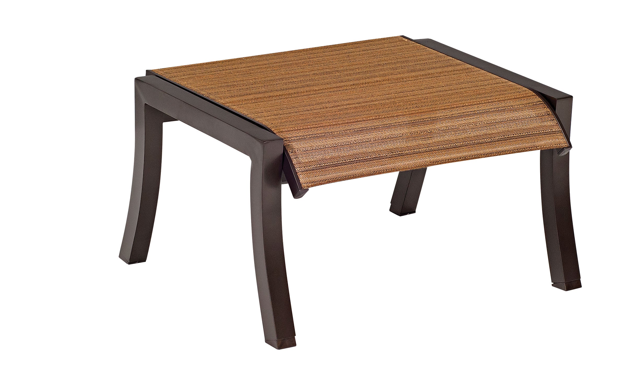 Woodard Cortland Sling Sling Ottoman – Pangaea Patio