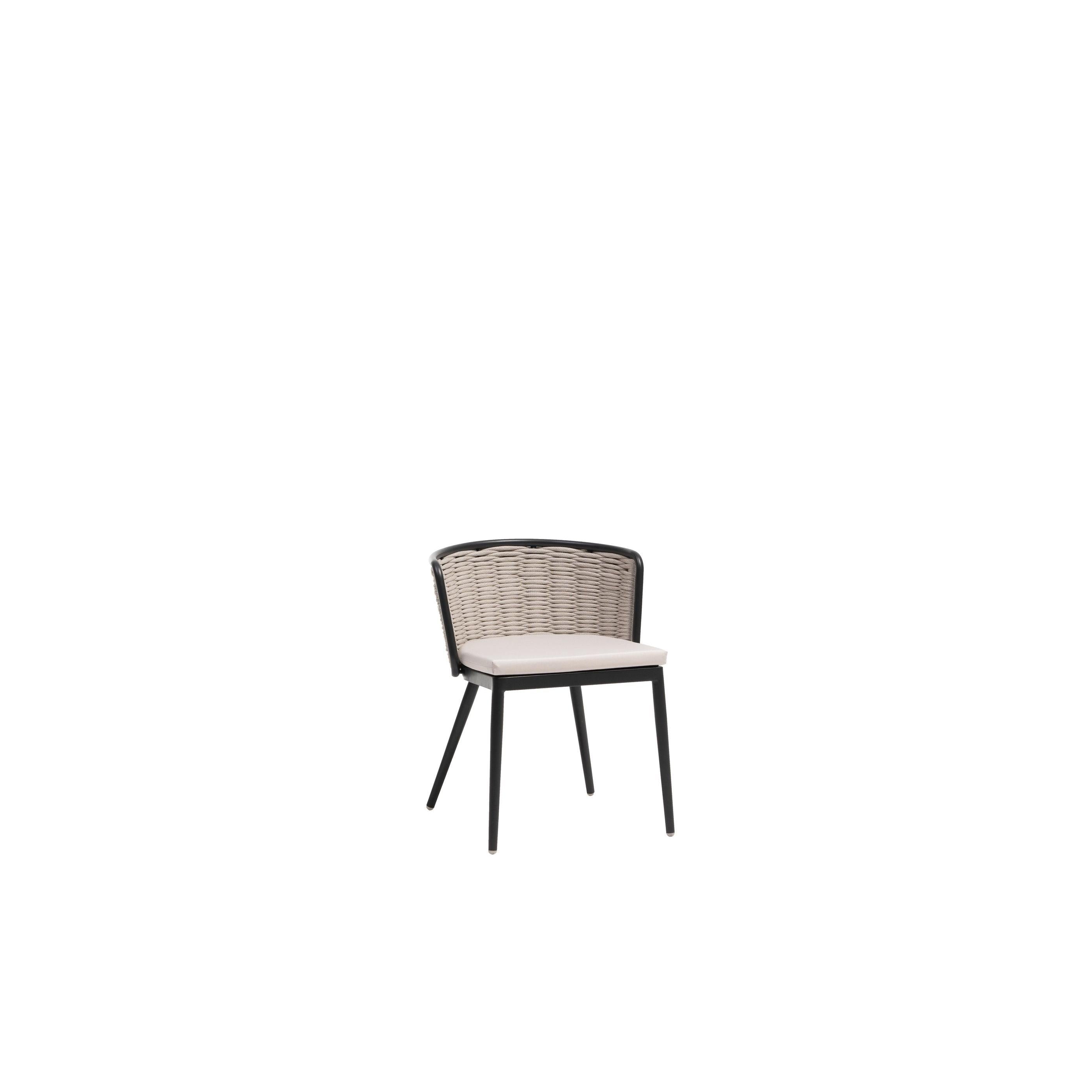 Ratana Diva Dining Side Chair with Cushion – Pangaea Patio
