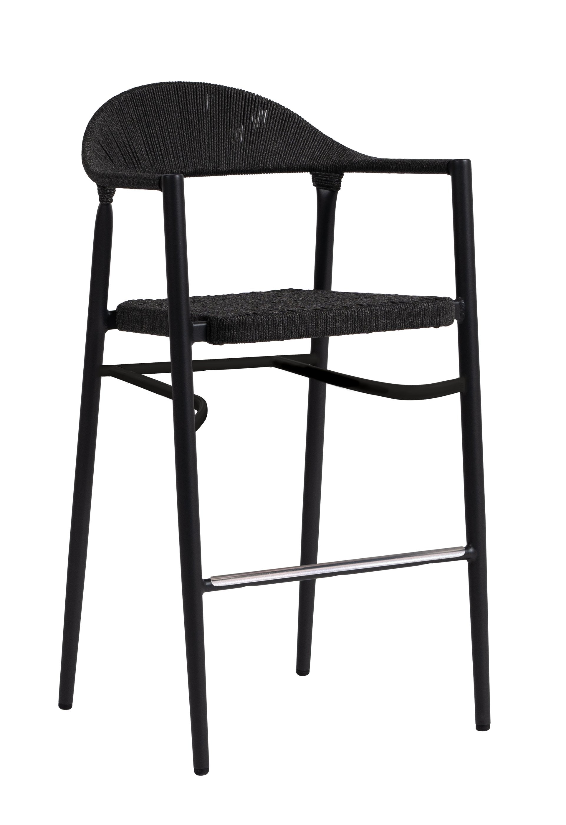 Ratana Ballina Stackable Bar Chair With Arm – Pangaea Patio
