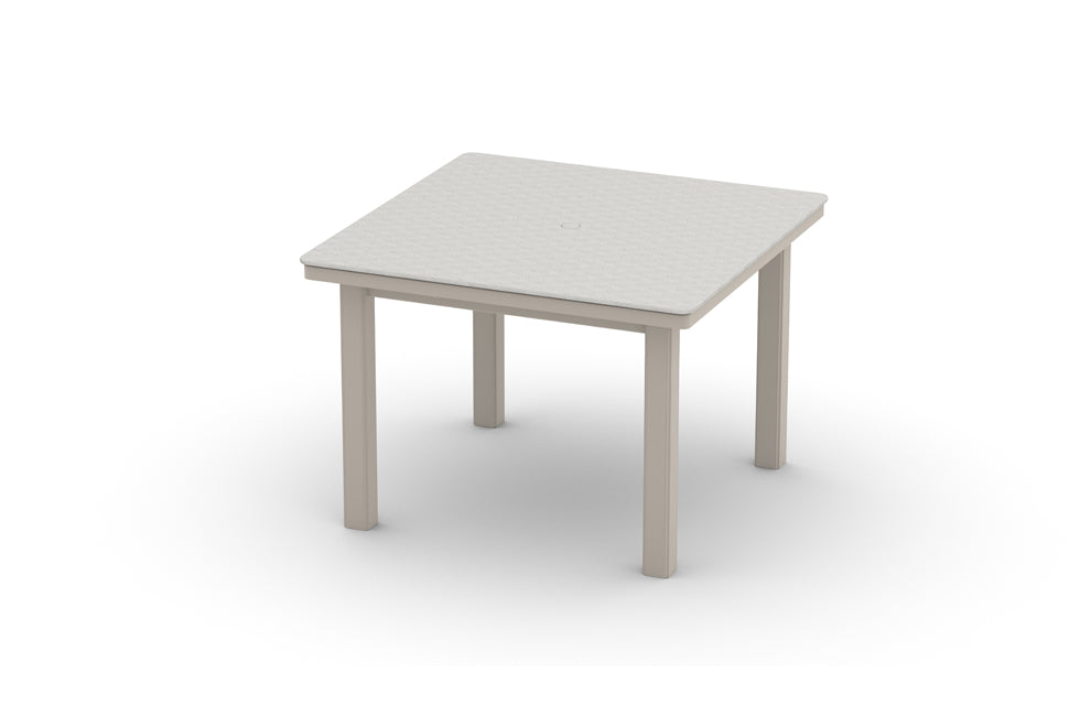 Telescope Casual Origins 42" Square Table Top w/ Parsons Legs - Dining ...