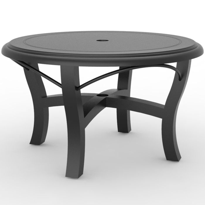Woodard 32" Solid Cast Carson Round Coffee Table – Pangaea Patio